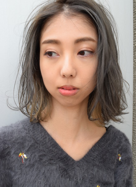 透け感ロブ | 名古屋の美容室 Buddy Hair【バディヘア】