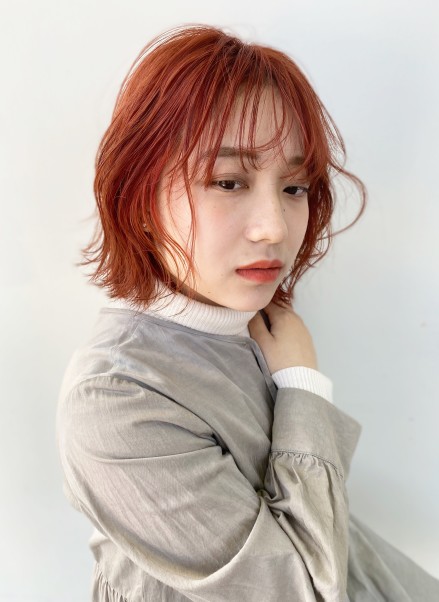 アプリコットボブ | 名古屋の美容室 Buddy Hair【バディヘア】