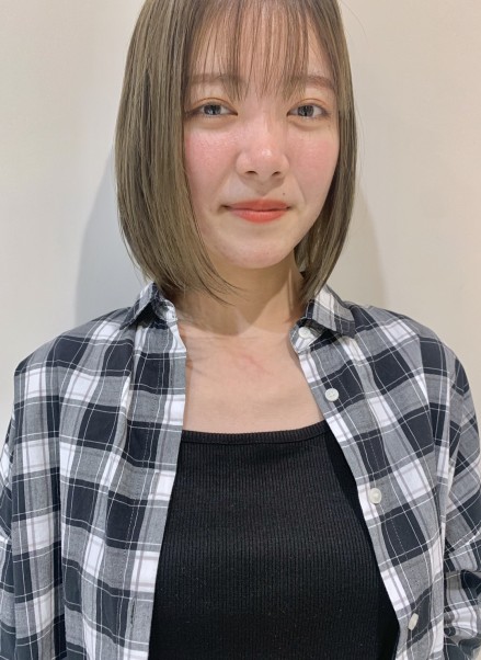 シースルーバング | 名古屋の美容室 Buddy Hair【バディヘア】