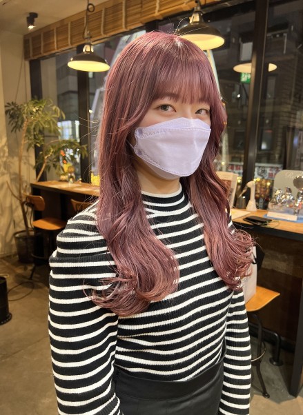 ピンクカラー | 名古屋の美容室 Buddy Hair【バディヘア】