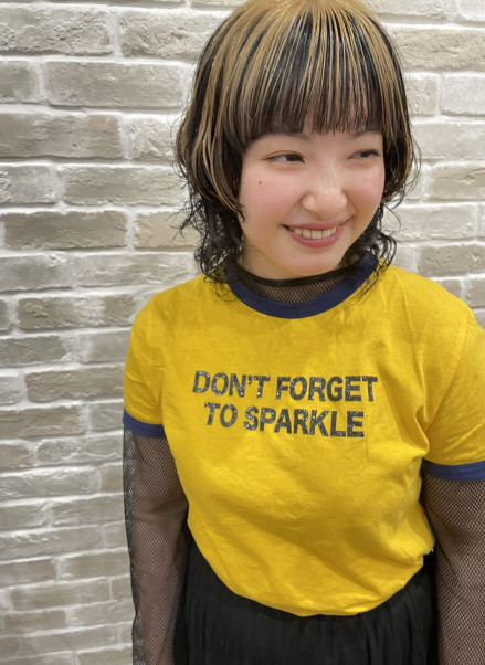 ウルフカット・アンブレラカラー | 名古屋の美容室 Buddy Hair【バディヘア】